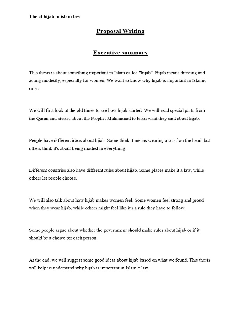 Proposal Writing | PDF