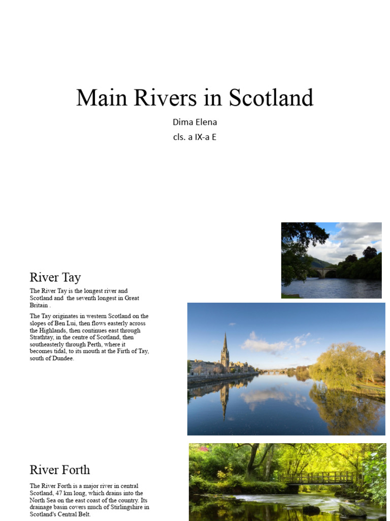 Main Rivers in Scotland | PDF
