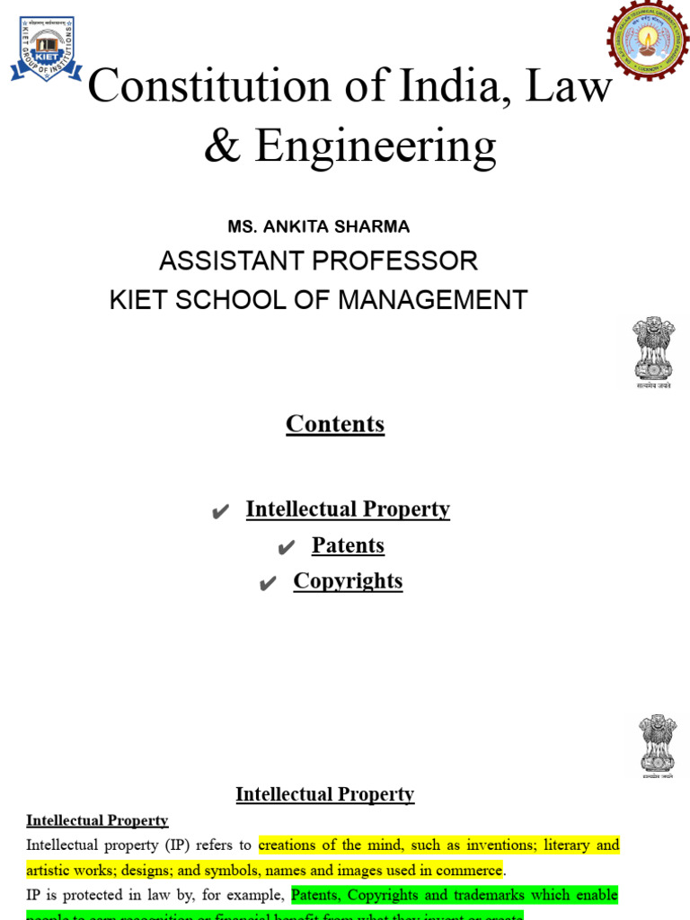 COI - Unit 4.pptx (23-24) | PDF