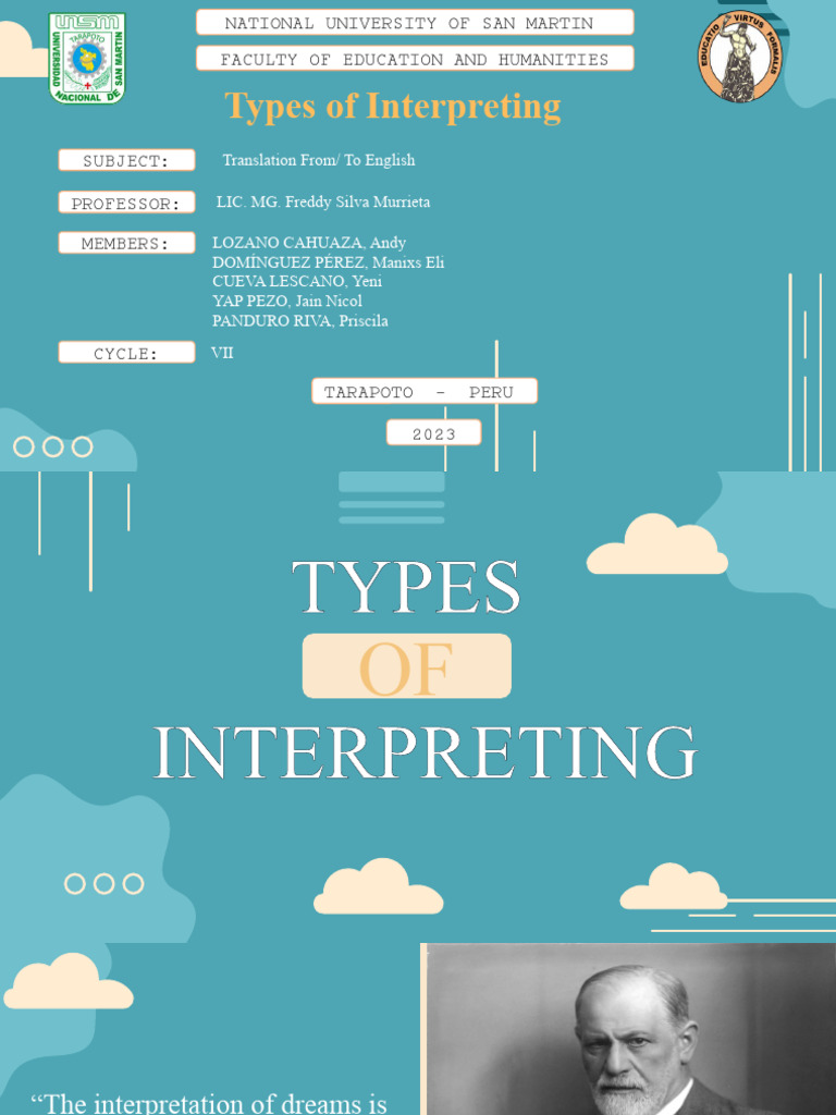 Types of Interpreting UNIT III | PDF | Language Arts & Discipline ...