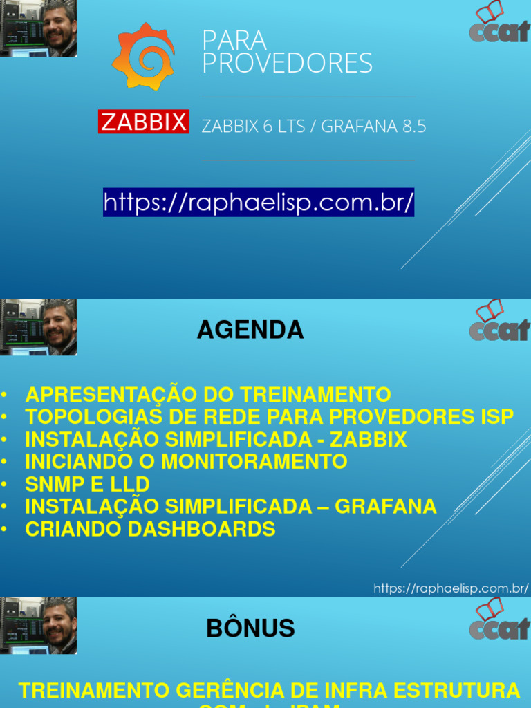 Apostila 1 - Zabbix - Grafana para ISP | PDF