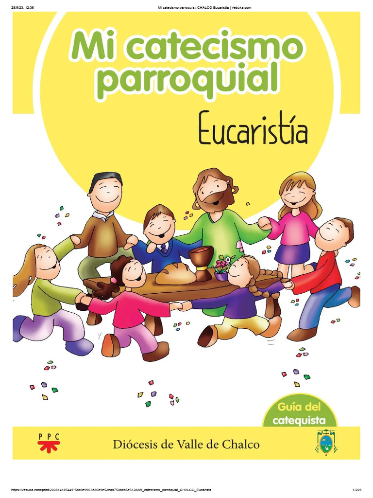 Mi catecismo parroquial. CHALCO Eucaristía _ Vebuka.com | PDF