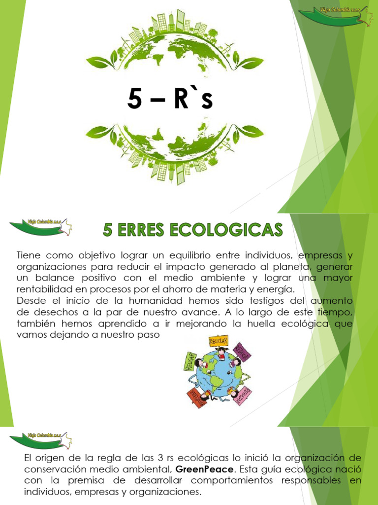 5 Erres de La Ecologia | PDF