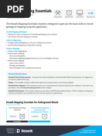 1.04 Deswik Process Map Essentials | PDF