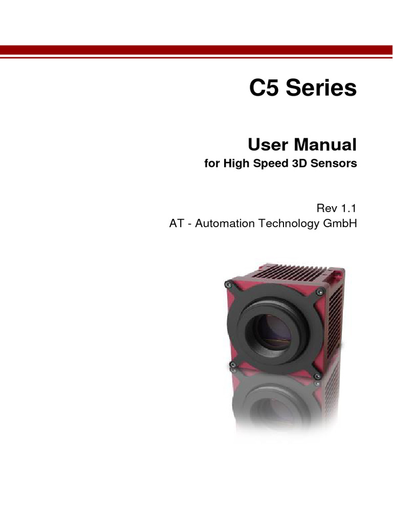 C5-Series Manual en Rev1.1 | PDF | Input/Output | Camera