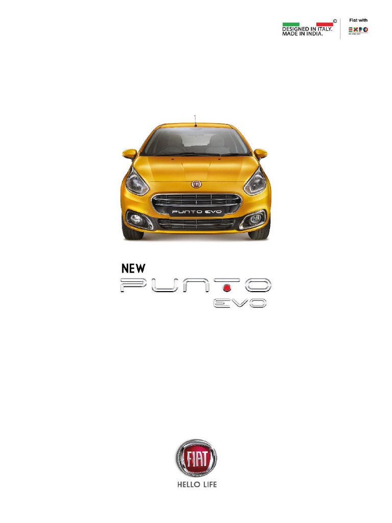 Dokumen - Tips - Fiat Punto Evo Brochure | PDF
