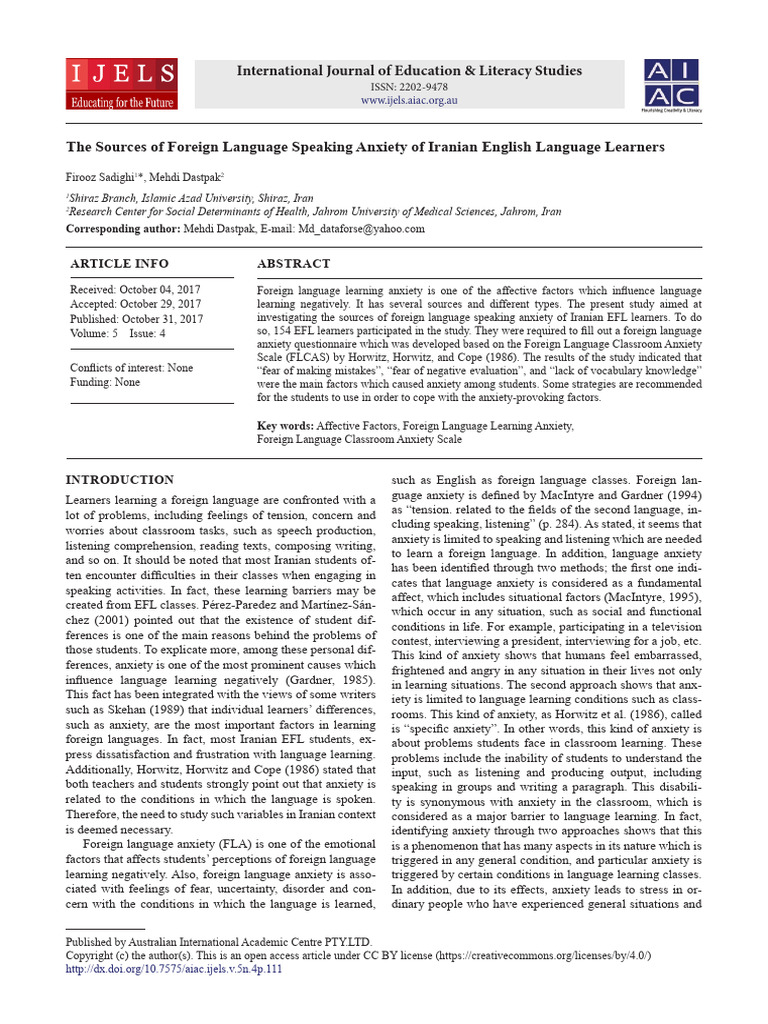 The_Sources_of_Foreign_Language_Speaking_Anxiety_o | PDF