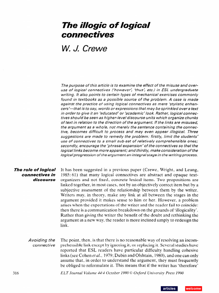 The Illogic of Logical | PDF
