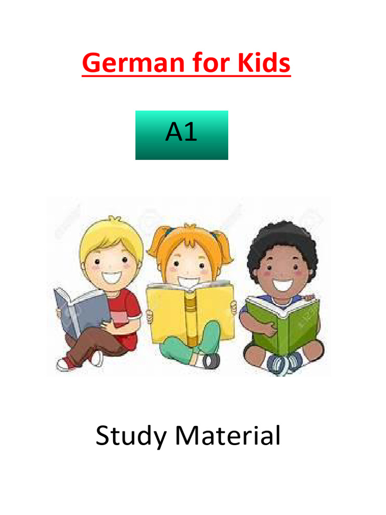 German For Kids Book | PDF