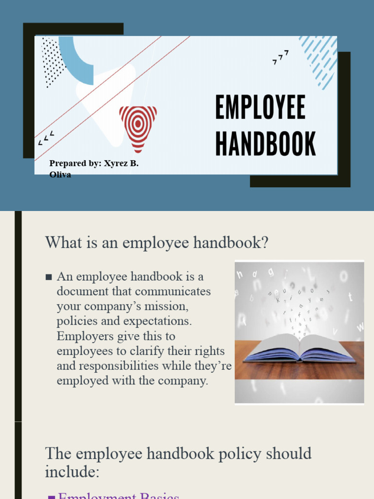 Employees Handbook | PDF