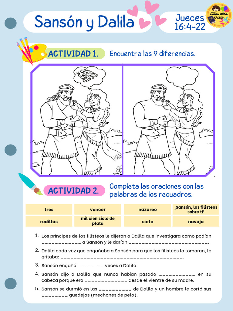 ACT 120. Sansón y Dalila | PDF