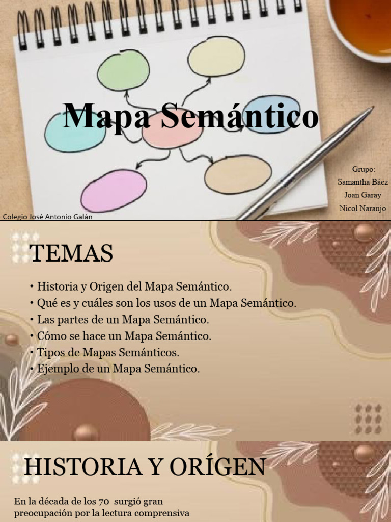 Mapa Semántico | PDF