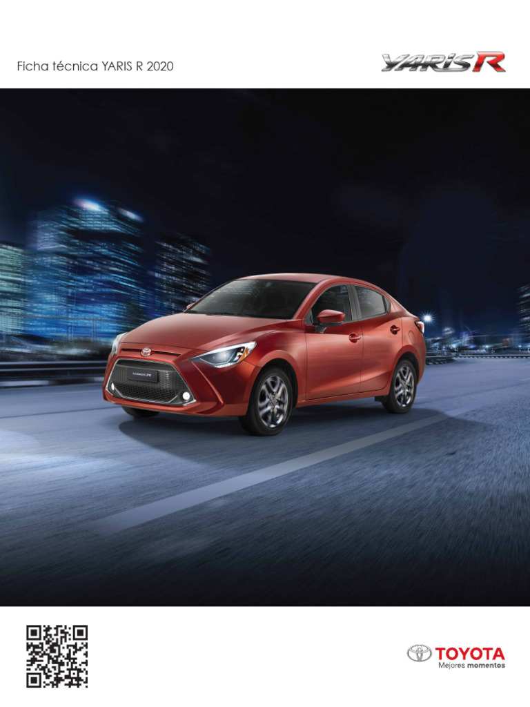 Ficha Tecnica YARIS R 20 WEB | PDF