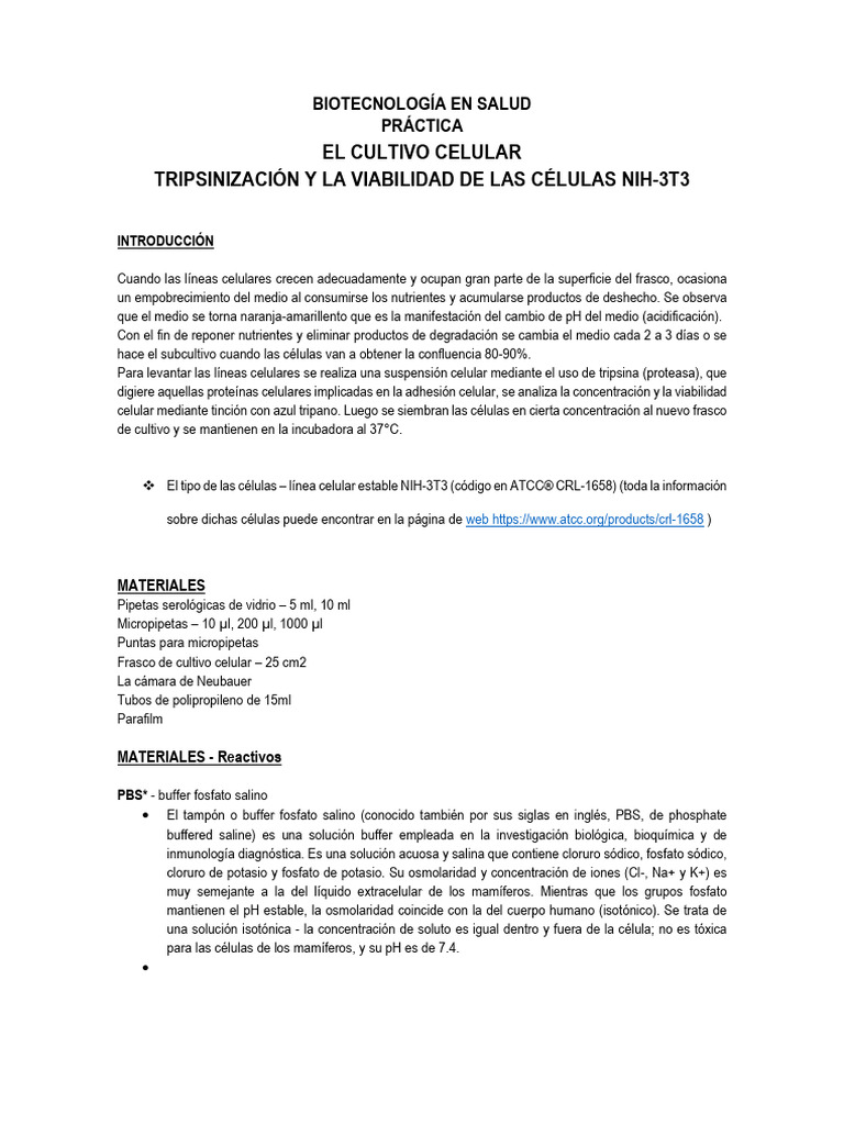 2023-2 Práctica Protocolo | PDF