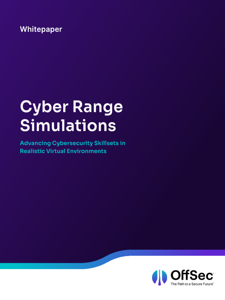Cyber Range Simulations | PDF