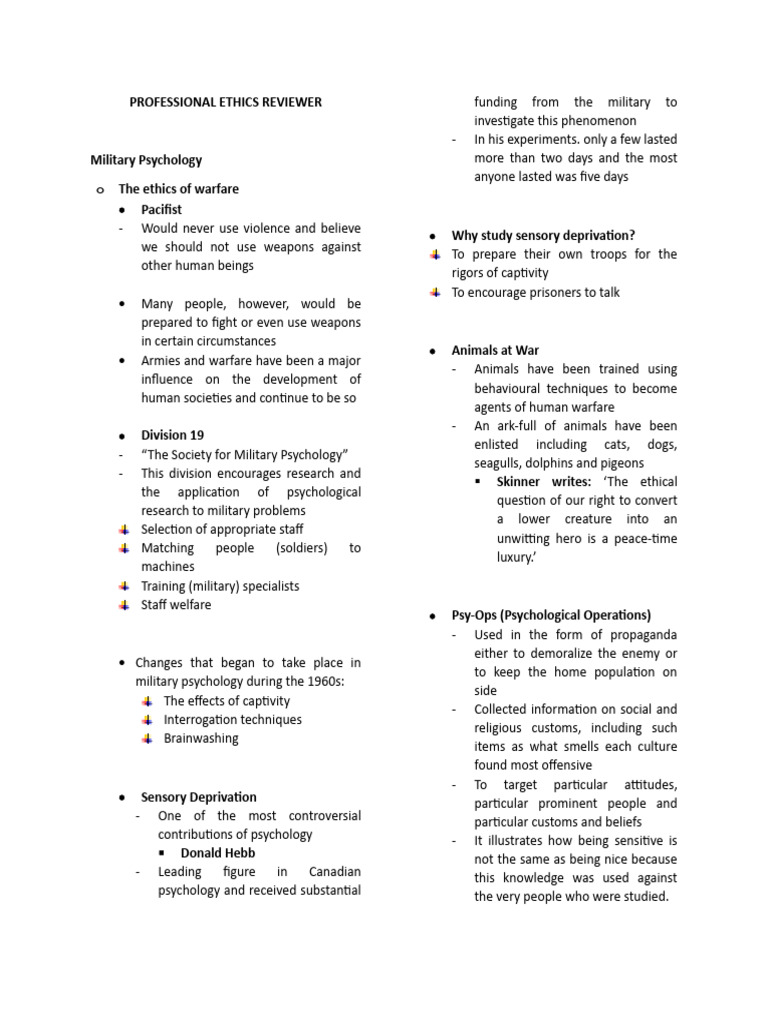 Professional Ethics Reviewer | PDF