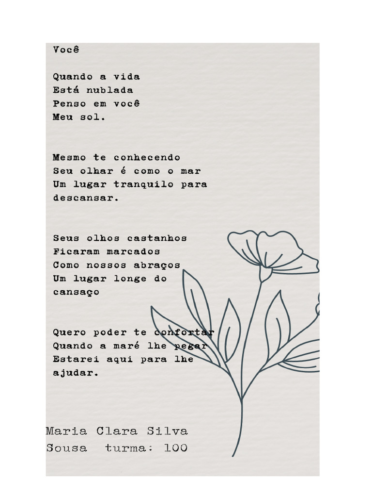 Maria Clara Silva Sousa Turma100 | PDF