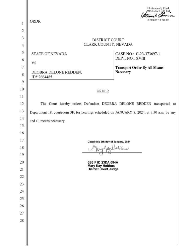 1-5-24 Court Order | PDF