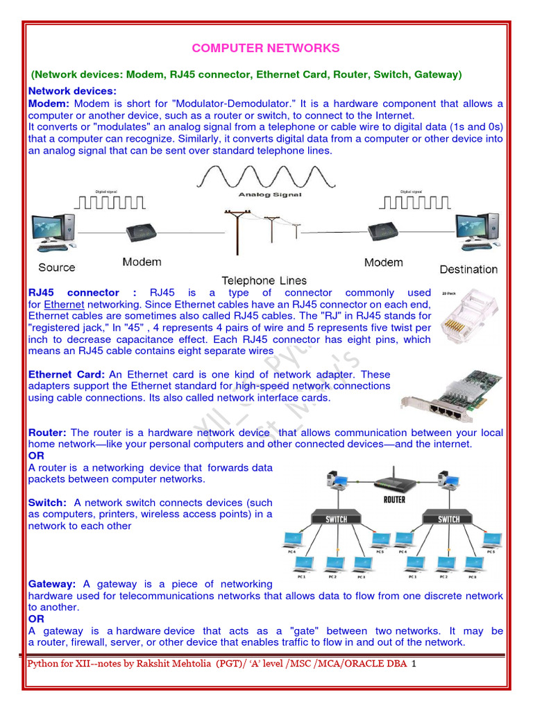 2 Computer Networks | PDF | Computer Network | Computer Virus
