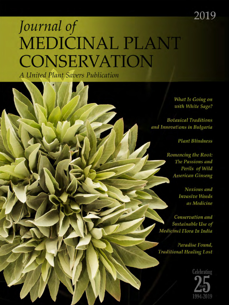 Journal of Medicinal Plant Conservation-2019 | PDF | Home & Garden ...