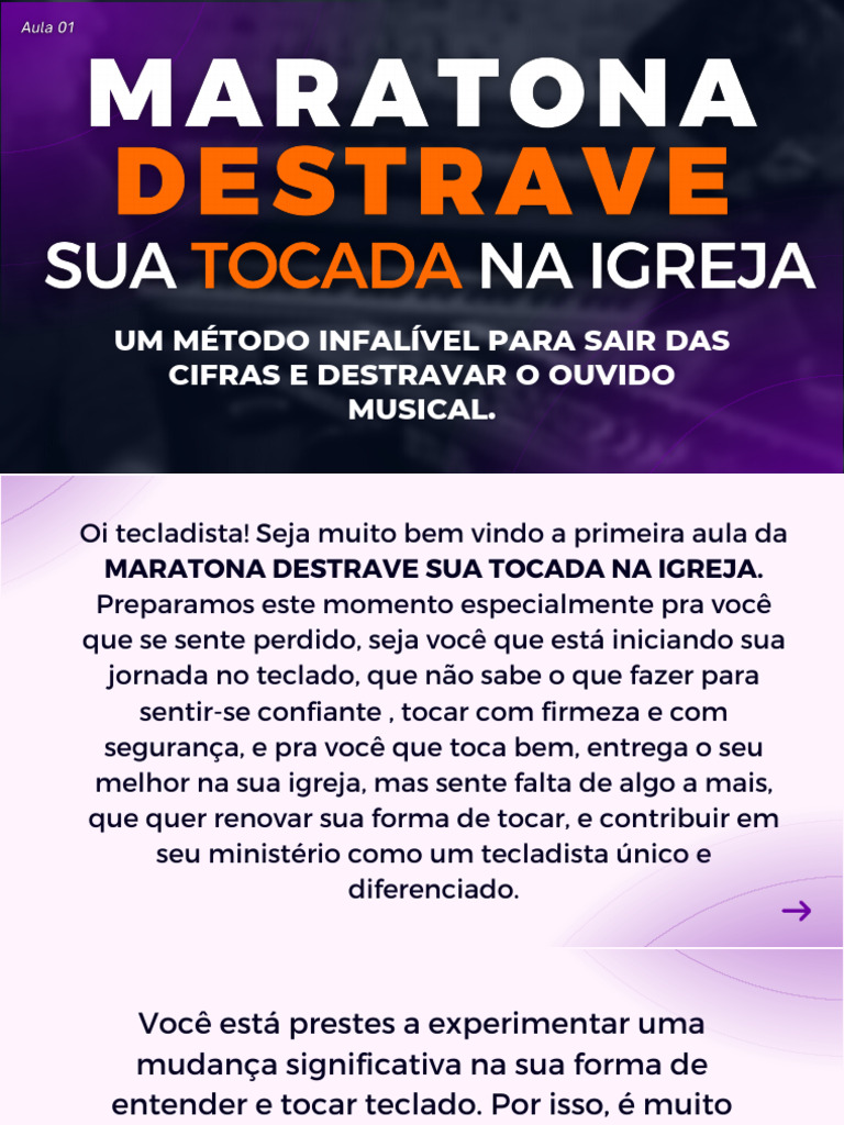 Aula 01 - Um Método Infalível para Sair Das Cifras e Destravar o Ouvido ...