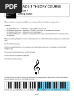 Trinity Grade 1 Theory Workbook (1) (1) | PDF | Scale (Music) | Chord ...