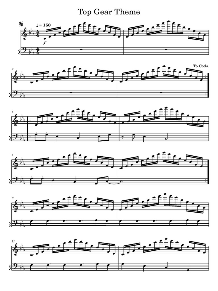 Top Gear Theme Song Overview | PDF