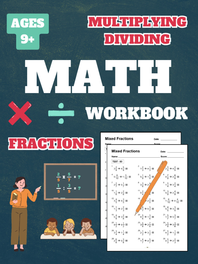Fraction Multiplication and Division Workbook | PDF