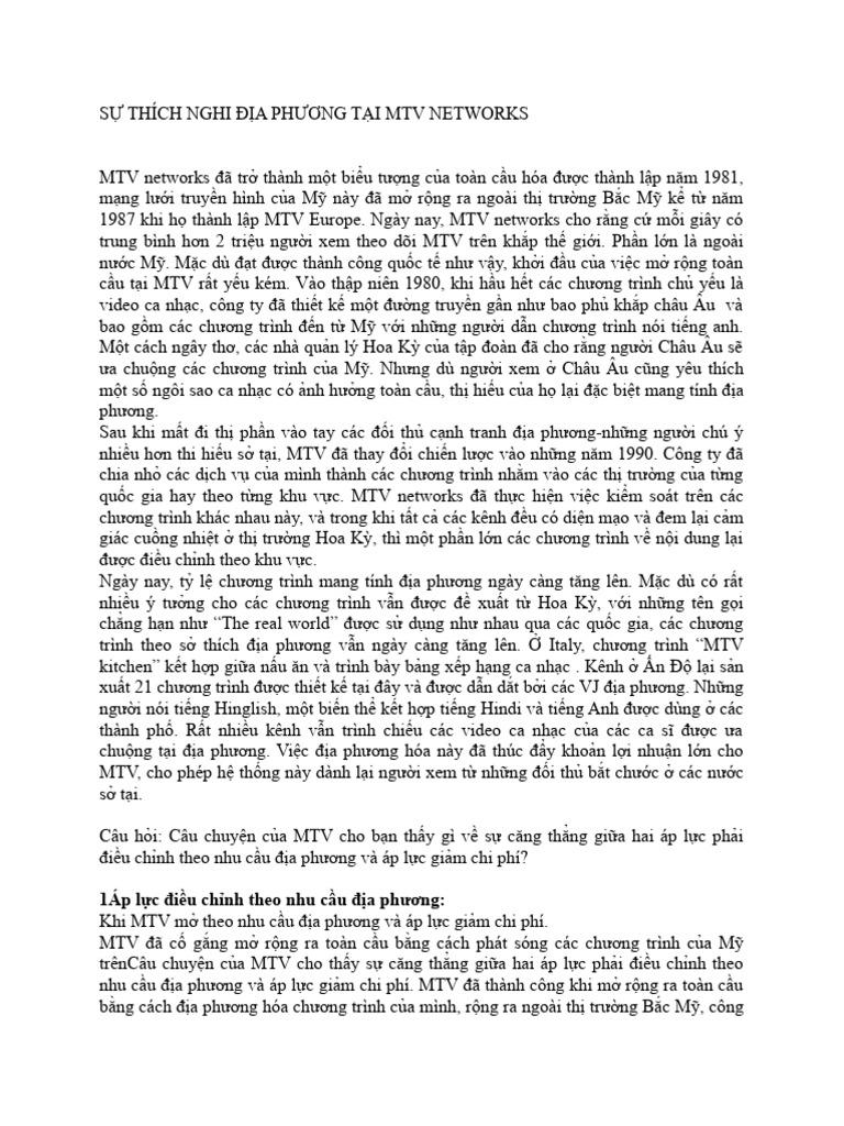 TỰ-LUẬN-KDQT | PDF