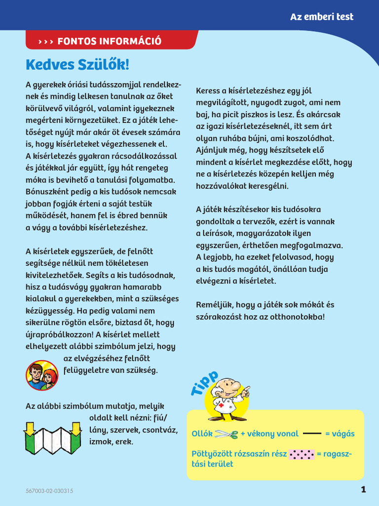 Az Emberi Test RULES - H | PDF