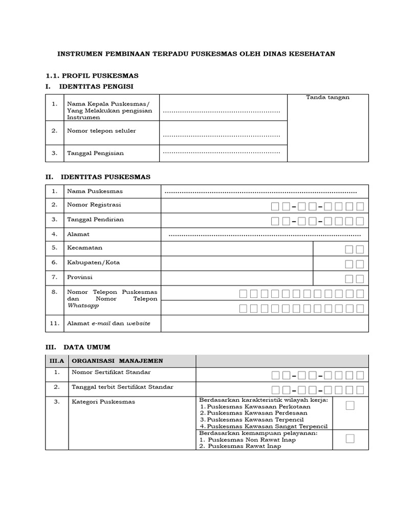 Materi TPCB Instrumen | PDF | Kesehatan Holistik