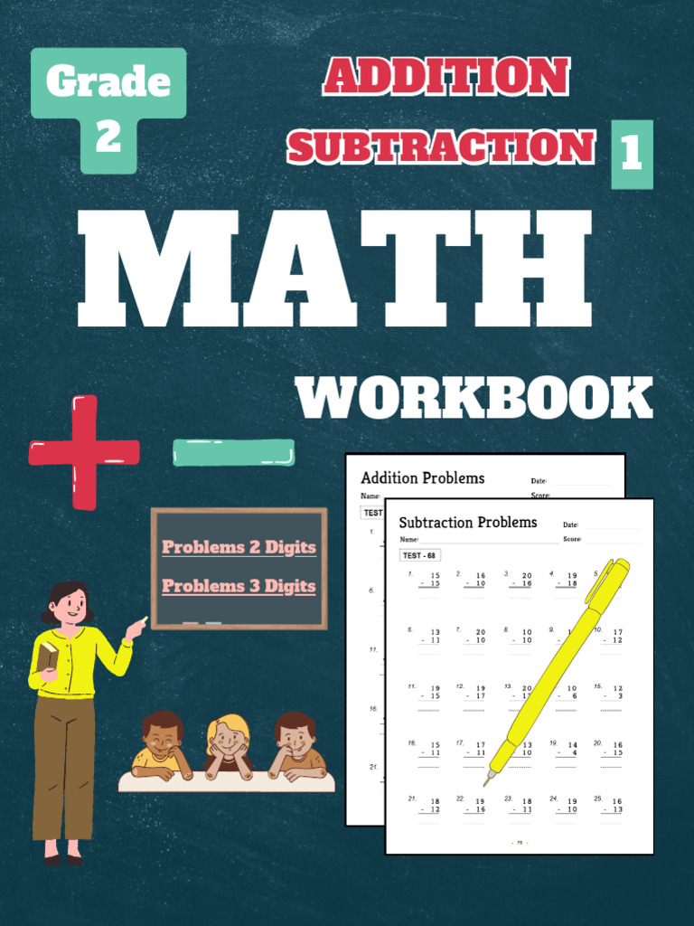 100 Tests - Math Workbook Grade 2, VOL. 1 | PDF
