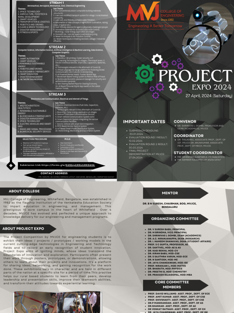Broucher - Project Expo 2024 | PDF