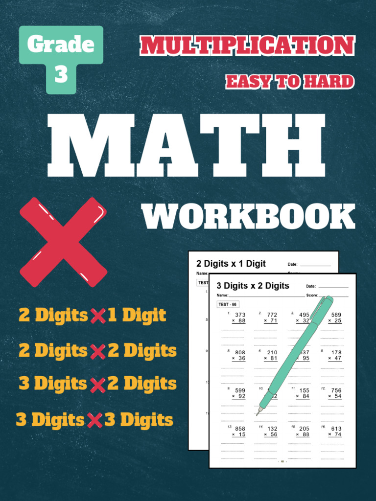 Grade 3 Multiplication Workbook | PDF