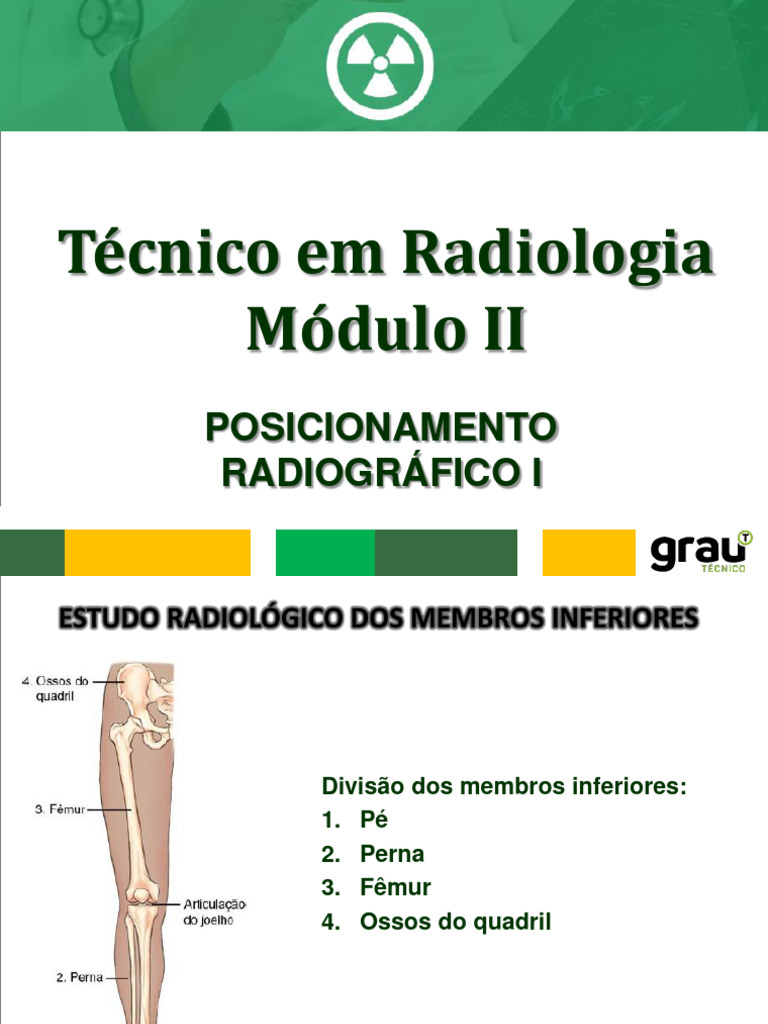 Posicionamento Radiográfico I - Mmii-1 | PDF
