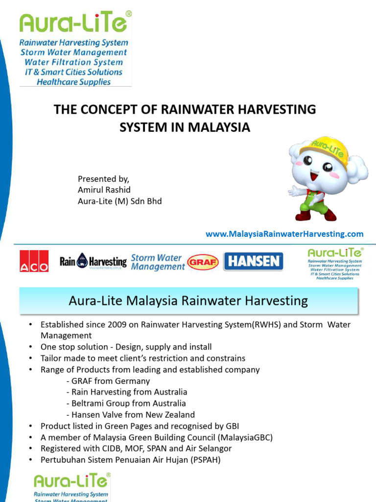 Aura-Lite Rainwater Presentation 2021 - Compressed | PDF | Green ...