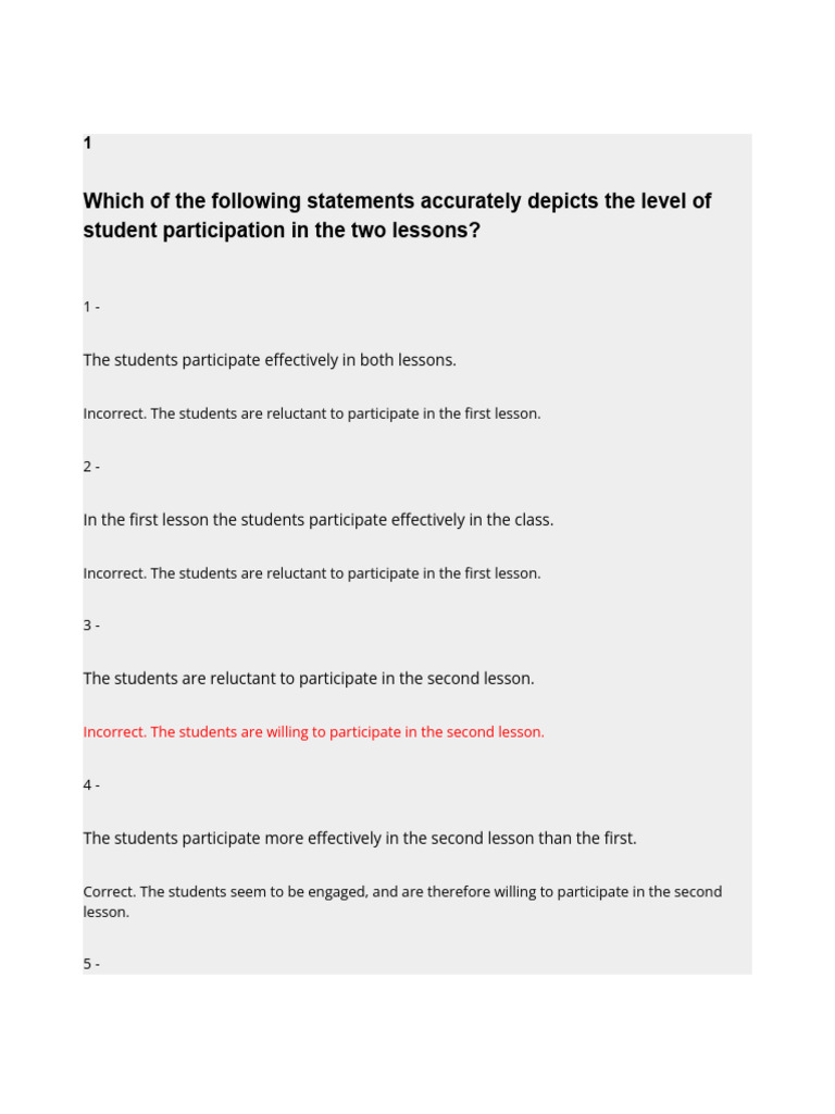 Tesol Unit 10 answers | PDF