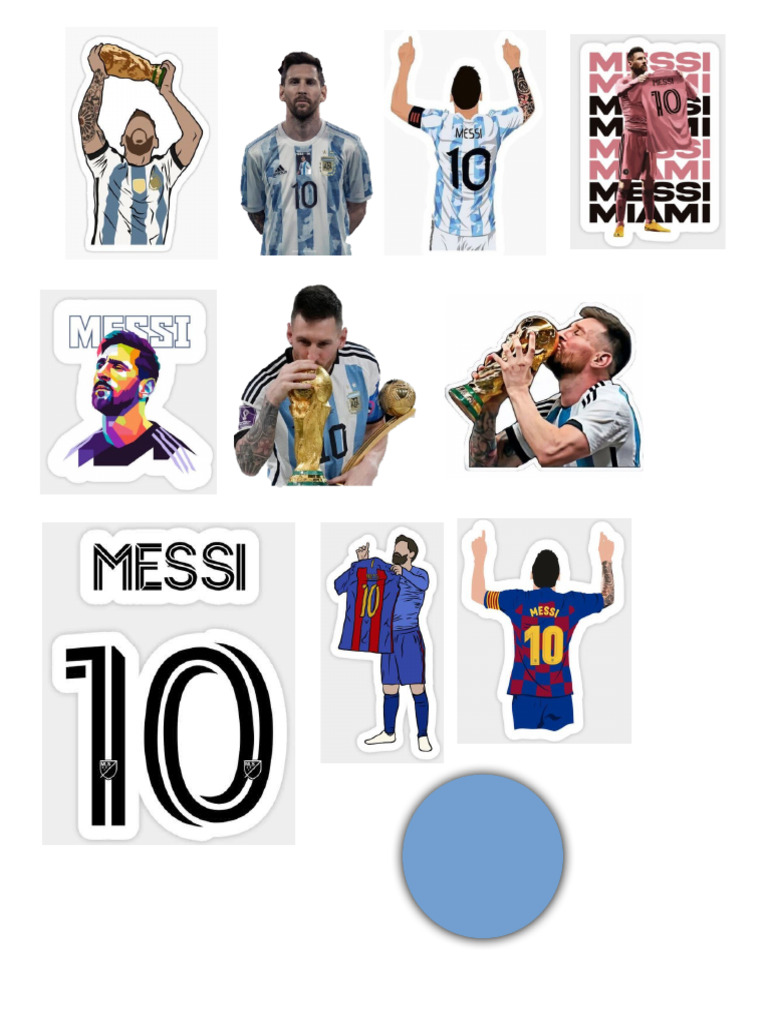 Stickers Messi | PDF