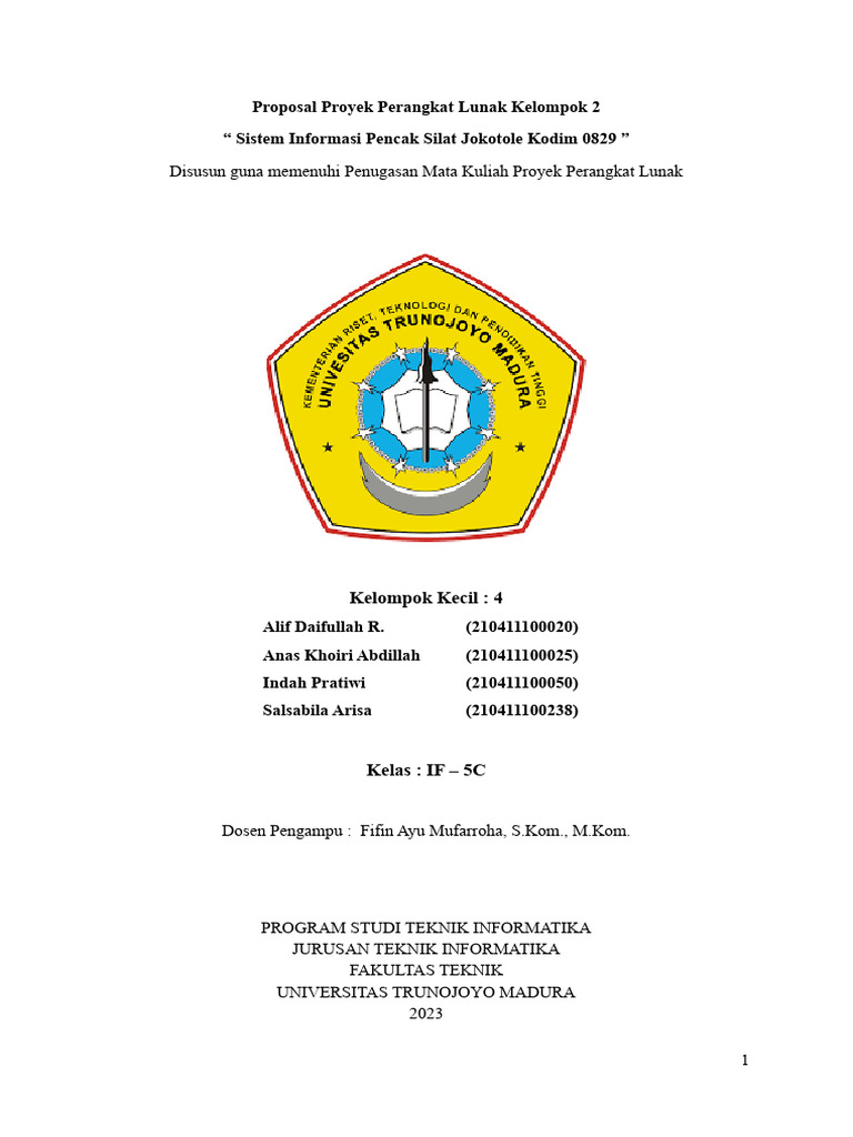 Proposal Kecil PPL | PDF