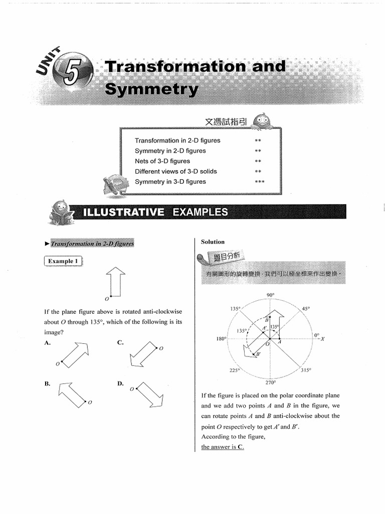 05 Transformation and Symmetry Q | PDF
