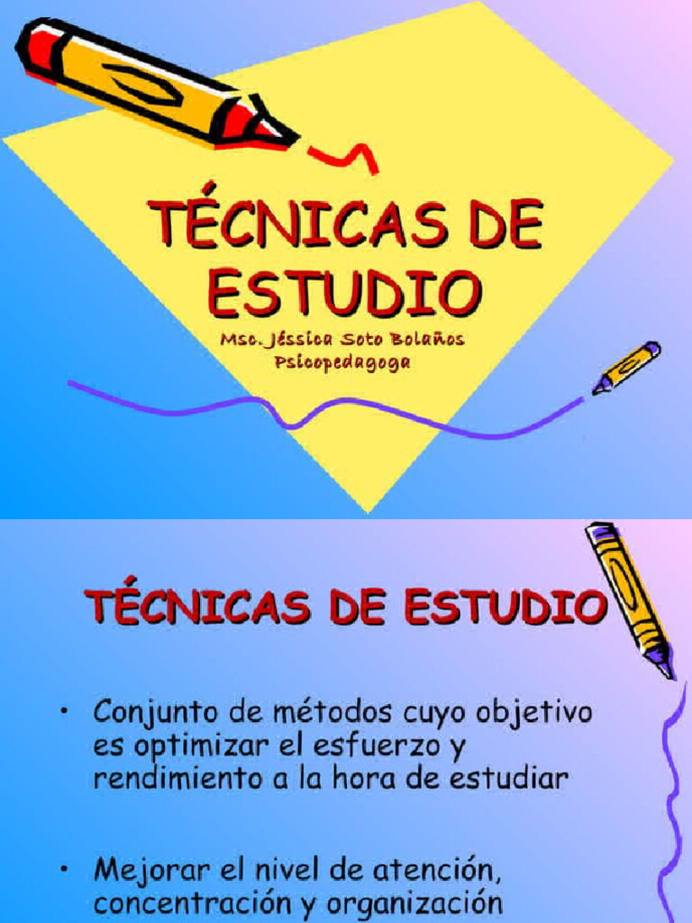 Tecnicas de Estudio | PDF