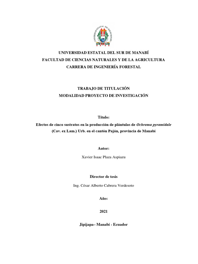 Cinco Variedades de Sustrato | PDF