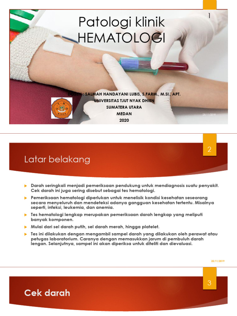 Hematologi PDF | PDF