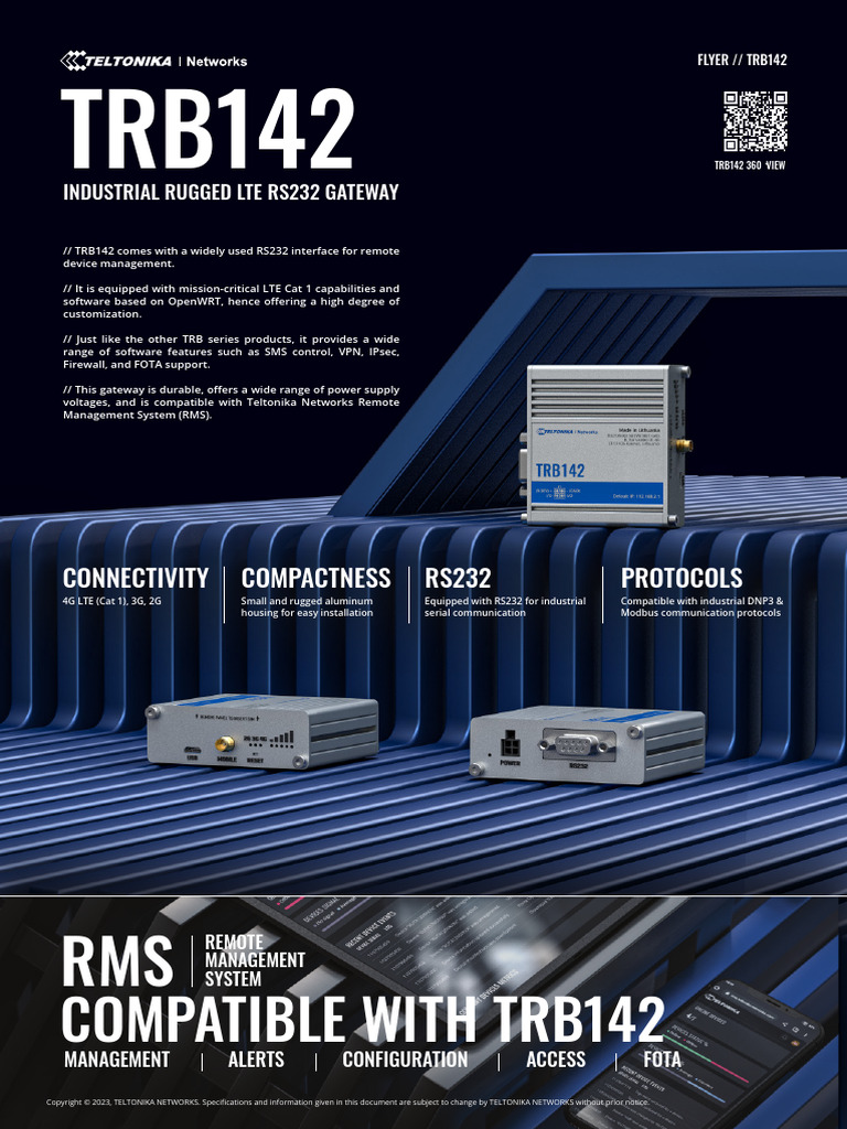 TRB142 Brochure | PDF