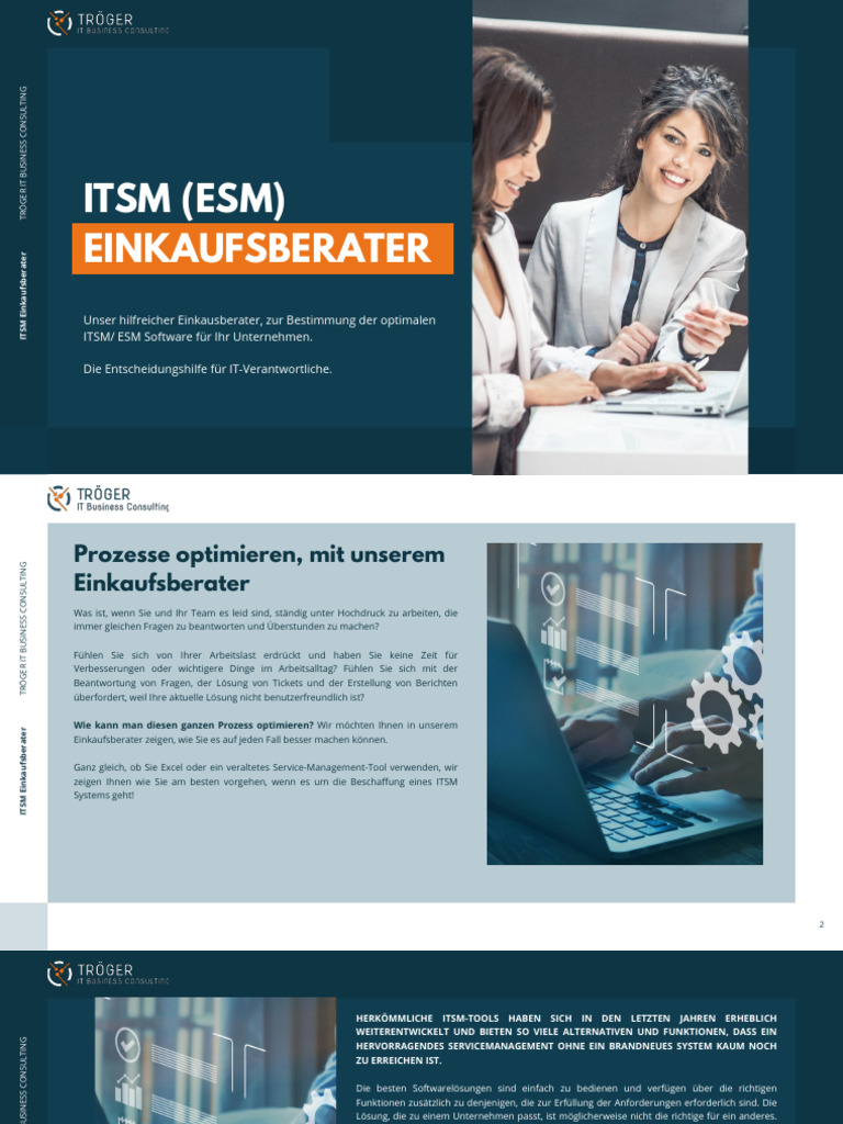 ITSM ESM Einkaufsberater | PDF