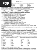 Institute of Business Management (Iobm) : Sample Test Paper | PDF