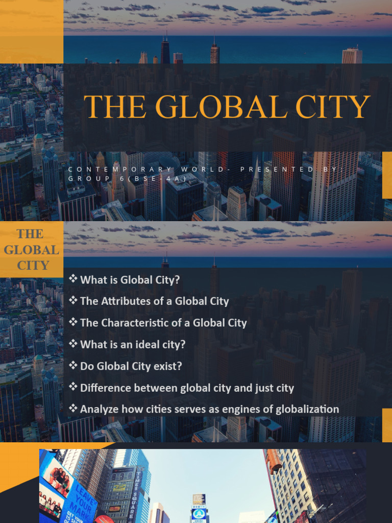 Understanding Global Cities | PDF