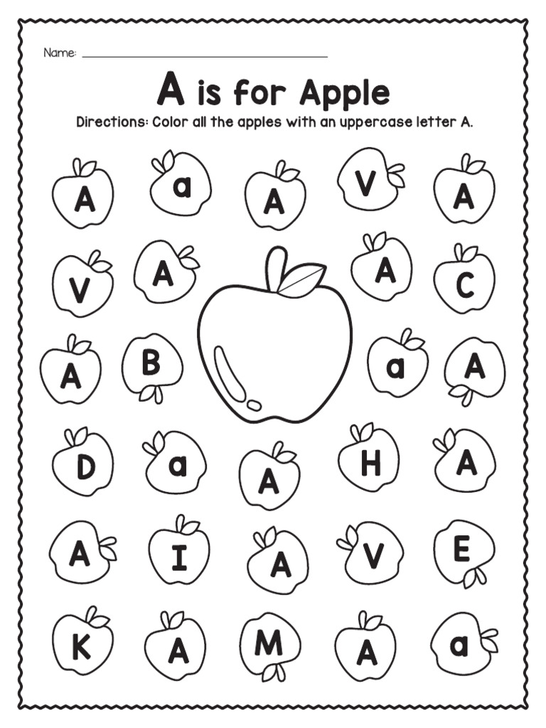 CLEVEROYENFind Alphabet Recognition Worksheets | PDF