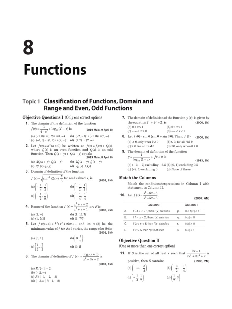41 Years IIT JEE Mathematics | PDF