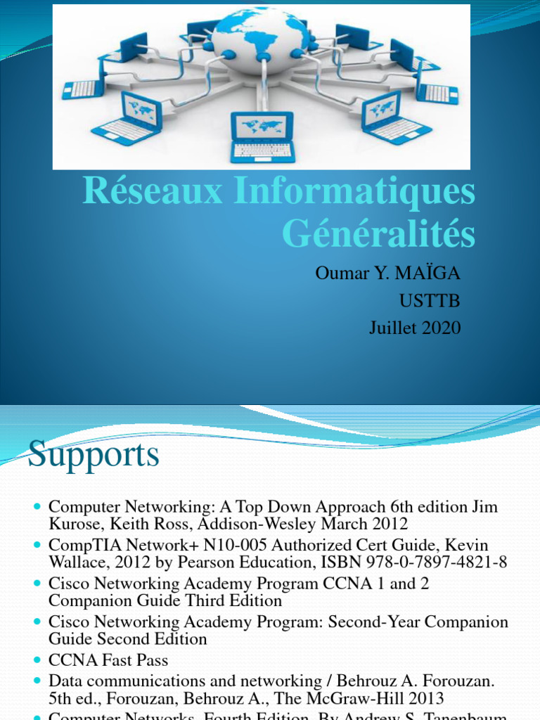 1 - Généralités - Réseaux Informatiques | PDF